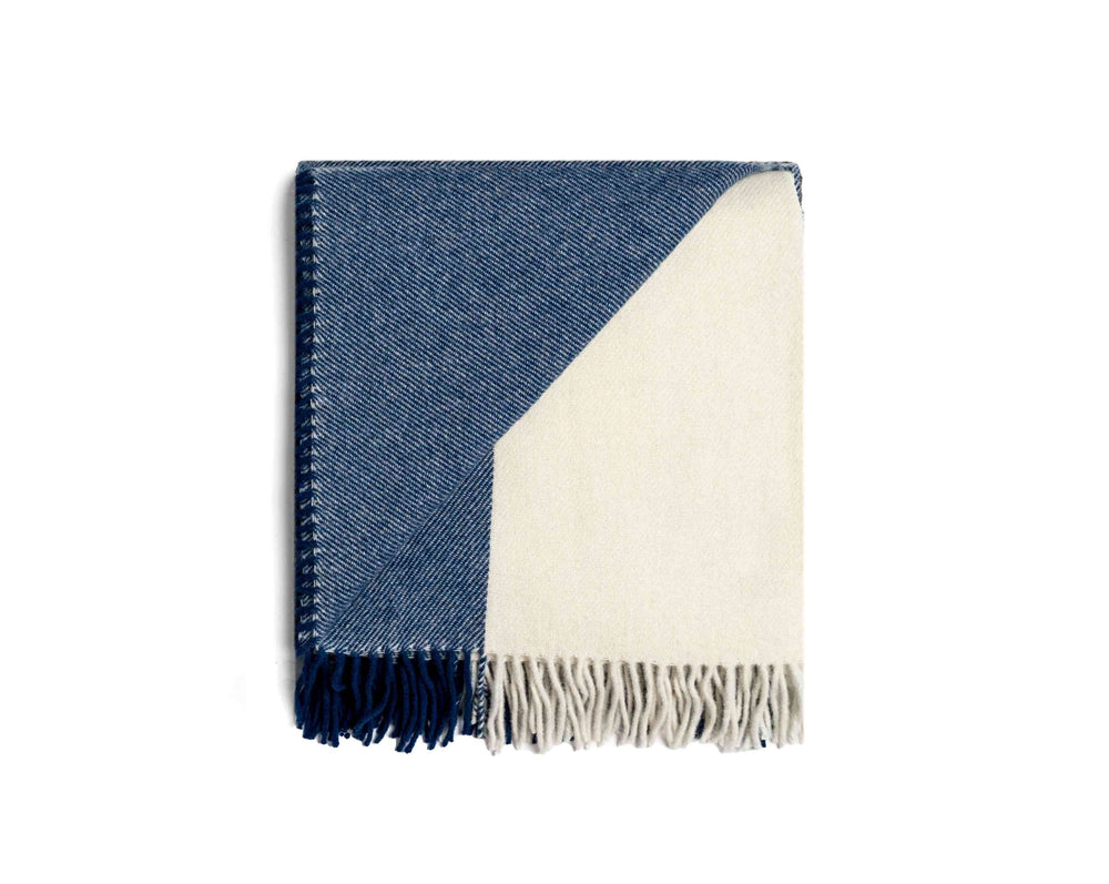 Shepherds stripe throw
