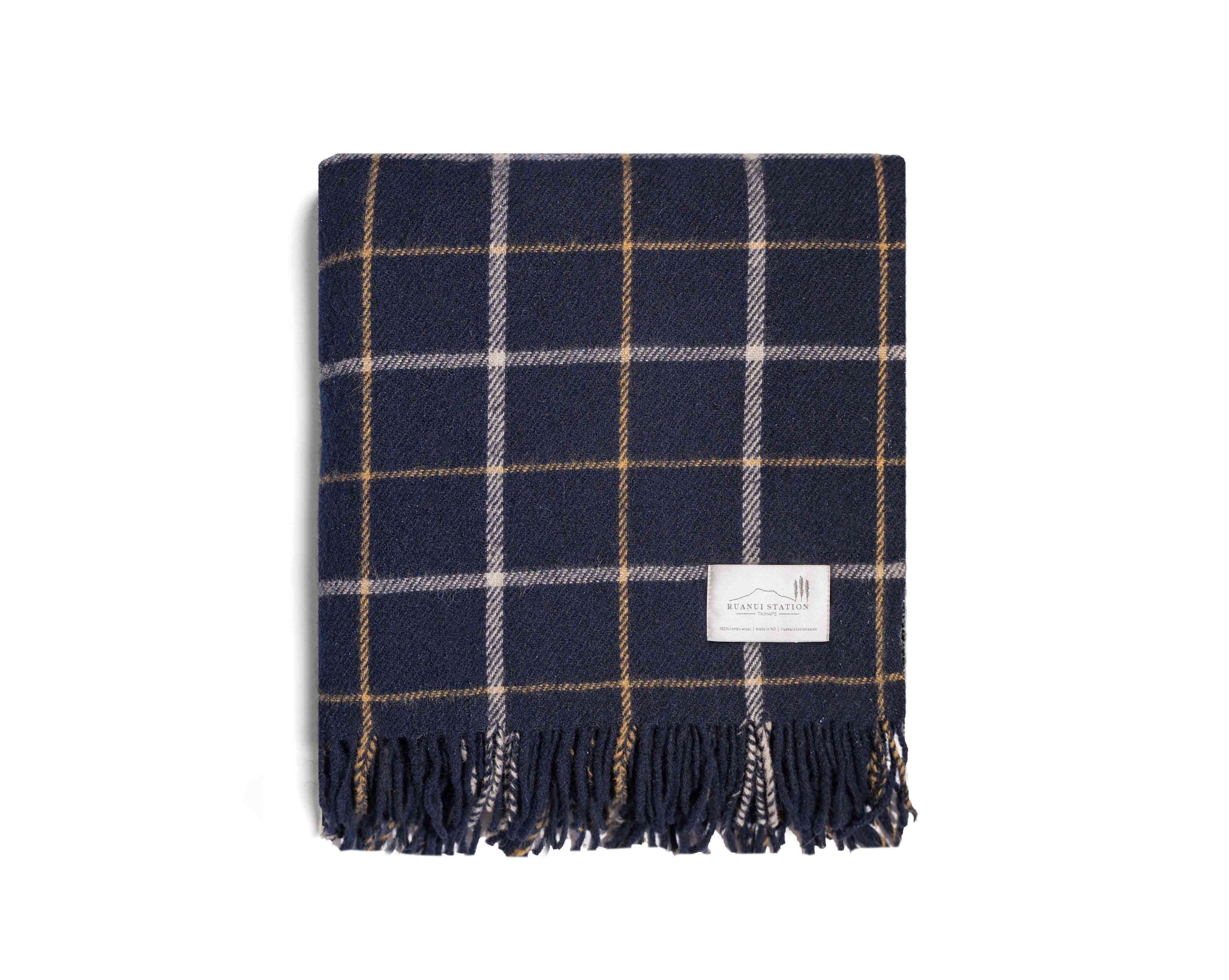 Takarangi Tartan throw – ruanuistation